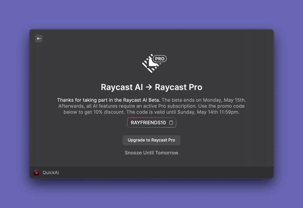 Raycast Pro - Blog